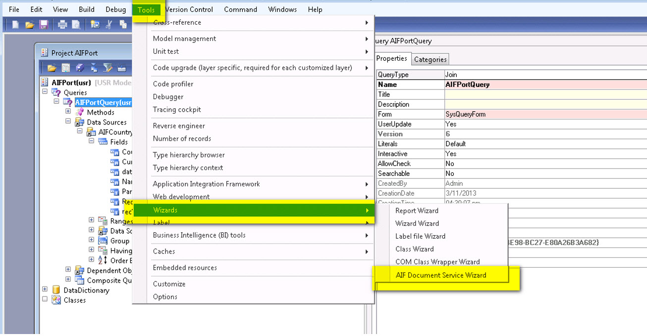 AIF Setup from scratch – DynamicsFox