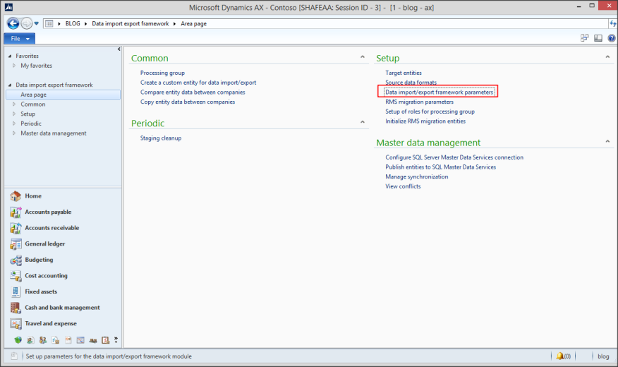 Import Export Framework in Dynamics Ax 2012 – DynamicsFox Import Export Framework in Dynamics Ax 2012 – DynamicsFox