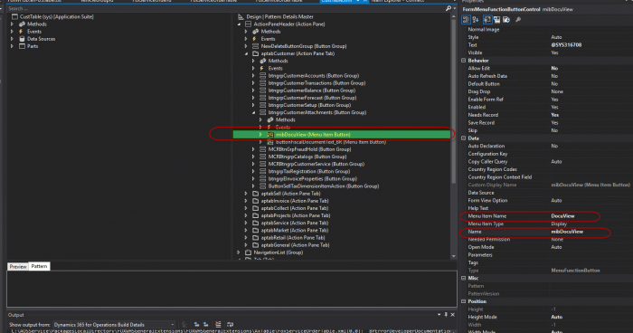 Create a detail master pattern form from scratch step by step (D365 FO ...