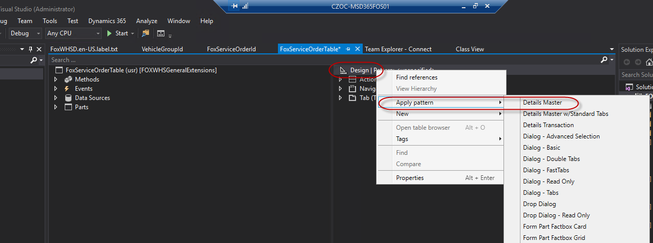 Create a detail master pattern form from scratch step by step (D365 FO ...