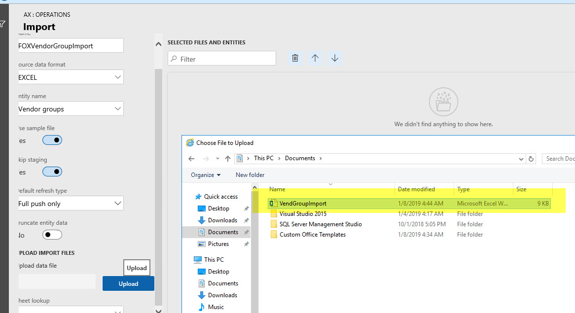 Dynamics 365 FO Data Entities basic – DynamicsFox