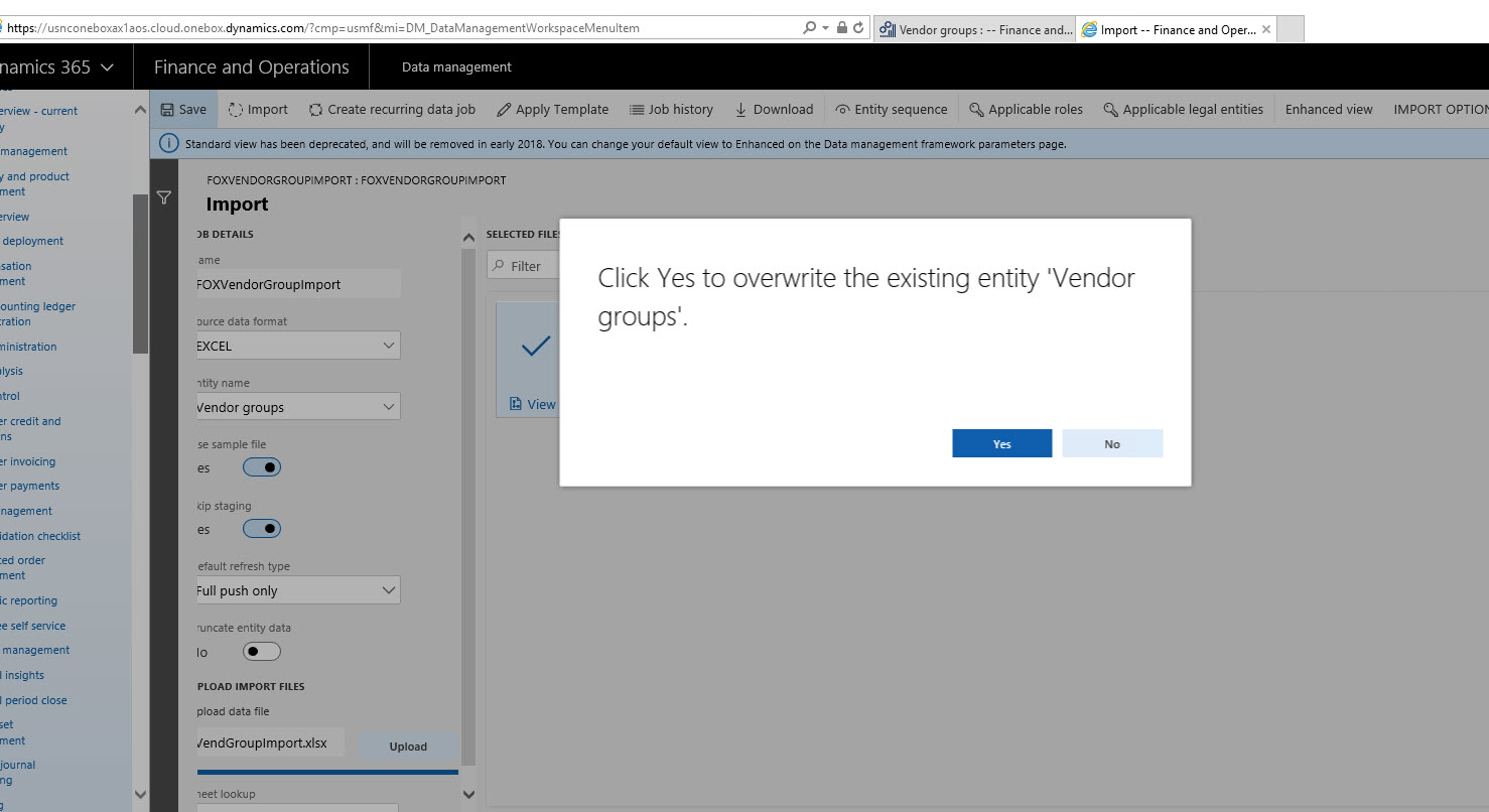 Dynamics 365 FO Data Entities basic – DynamicsFox