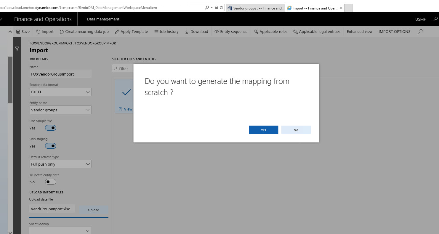 Dynamics 365 FO Data Entities basic – DynamicsFox