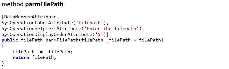 Create Dialog Generate Csv File With The Sysoperation Framework Ax