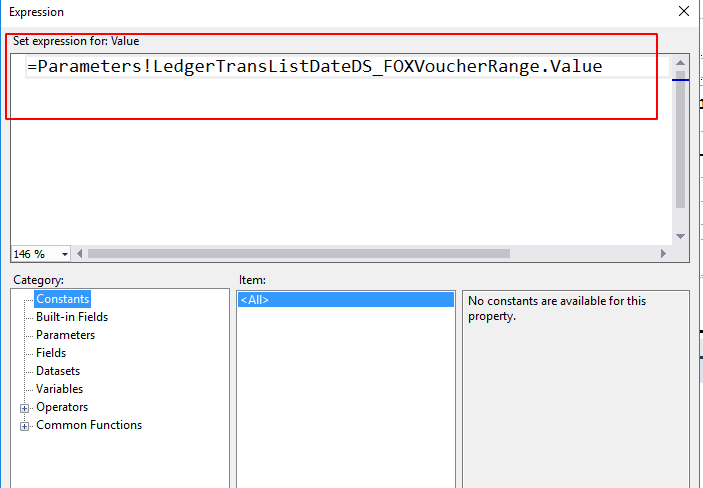 Print query range as dialog parameter in SSRS (RDP) reports (D365 for ...