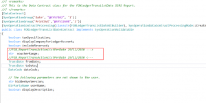 Print query range as dialog parameter in SSRS (RDP) reports (D365 for ...