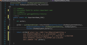 Add a computed column to an entity example – DynamicsFox